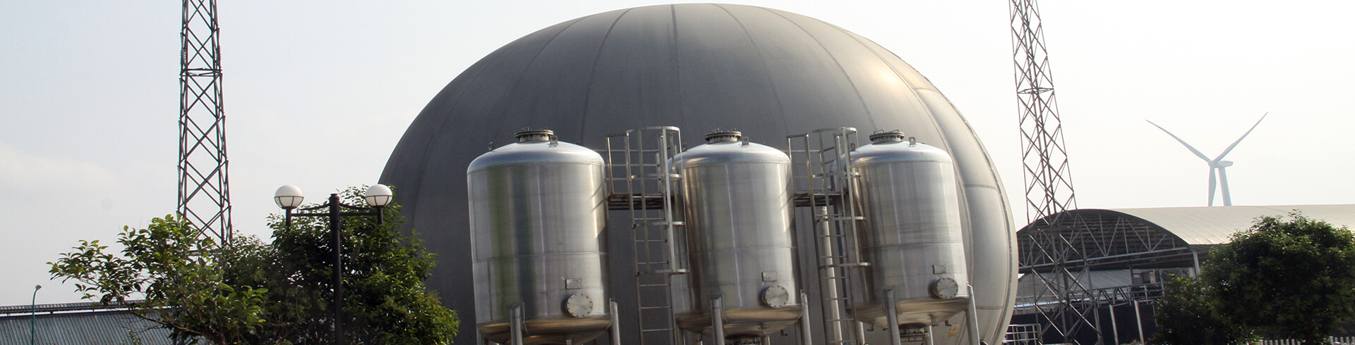 Biogas generation, combined heat and power (CHP) unit